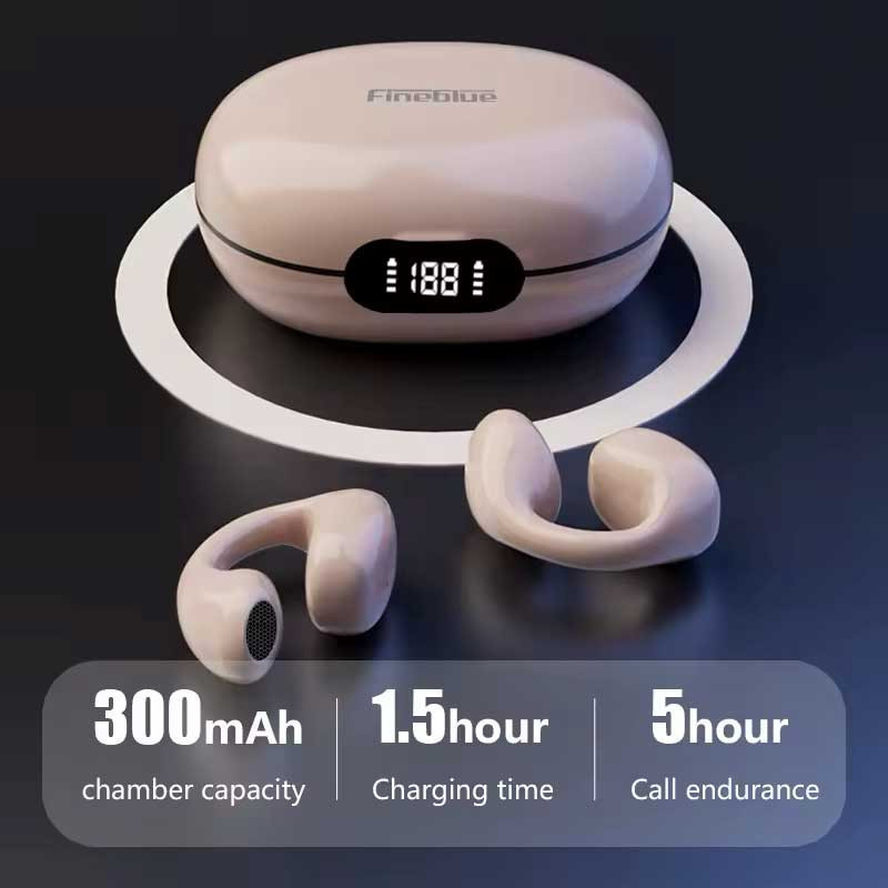 Fineblue F350 Bluetooth 5.3 Ear-clip TWS Sport Headphone